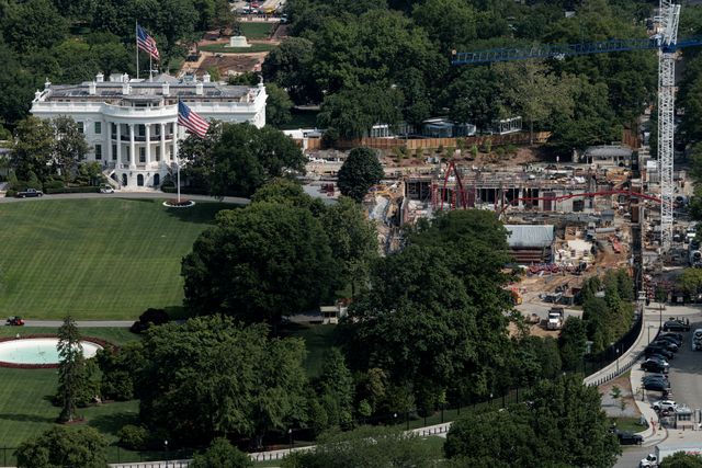 Appeals court hears arguments on whether WH ballroom construction can ...